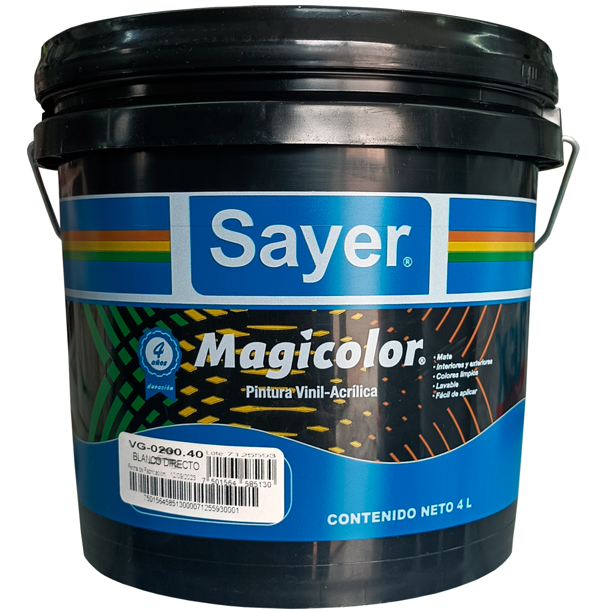 MAGICOLOR VG-0200.40 BLANCO DIRECTO GALON SAYER – Basa Pinturas
